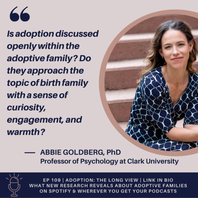 Abbie Goldberg, PhD: What New Research Reveals about Adoptive Families ...